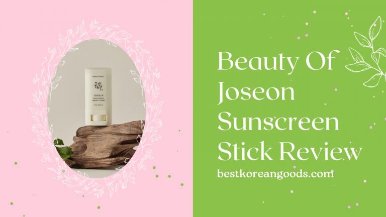 Beauty Of Joseon Sunscreen Stick Review - Best Korean Goods